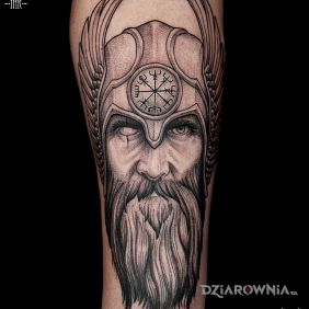 Najlepsze tatuaże Odyn. Inspiracje i pomysły w 2025 - dziarownia.pl