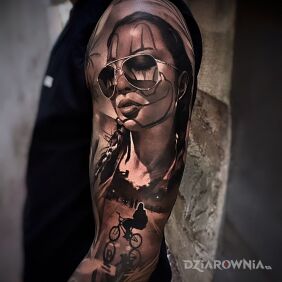 Najlepsze tatuaże Rower. Inspiracje i pomysły w 2026 - dziarownia.pl