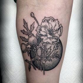 Styl: Tatuaże dotwork (wzory i galeria) w 2022 - dziarownia.pl