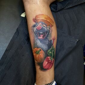 Tatuaz Na Nodze Meski