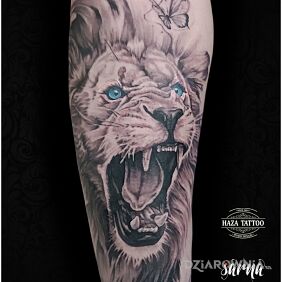 Tatuaże Lew (wzory i galeria) - dziarownia.pl