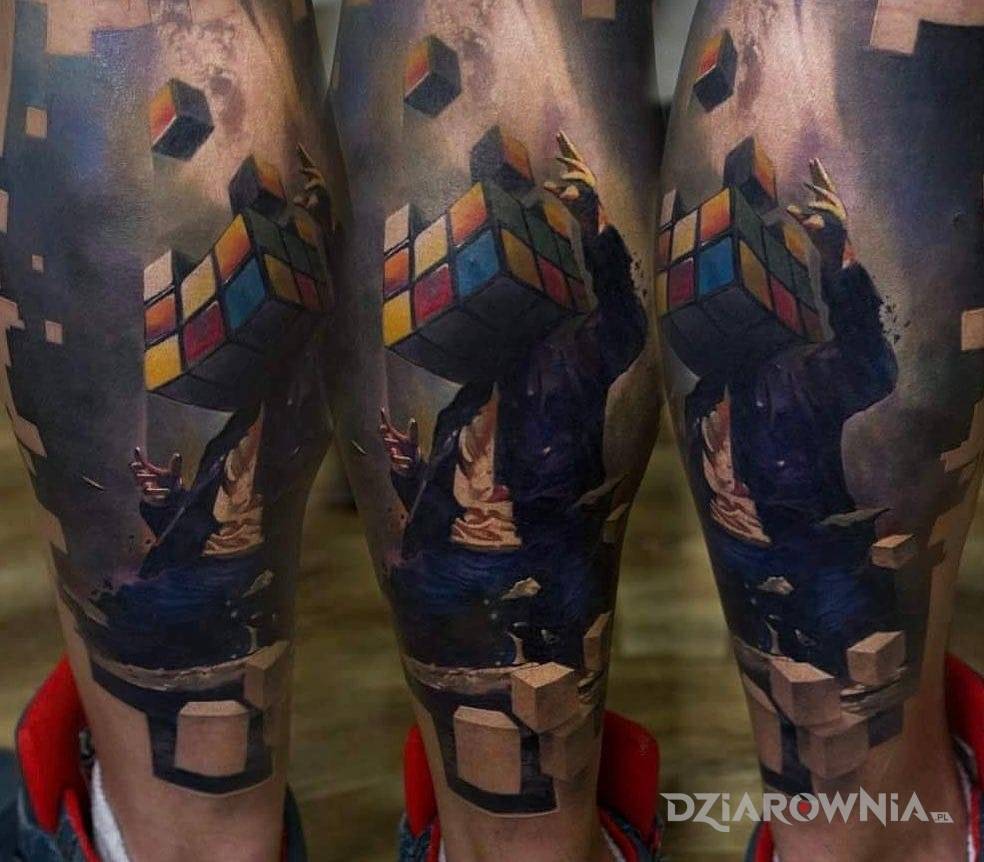 Kostka Rubika Tattoos Kostka Rubiks Rubika Darmowy Obraz Na Pixabay